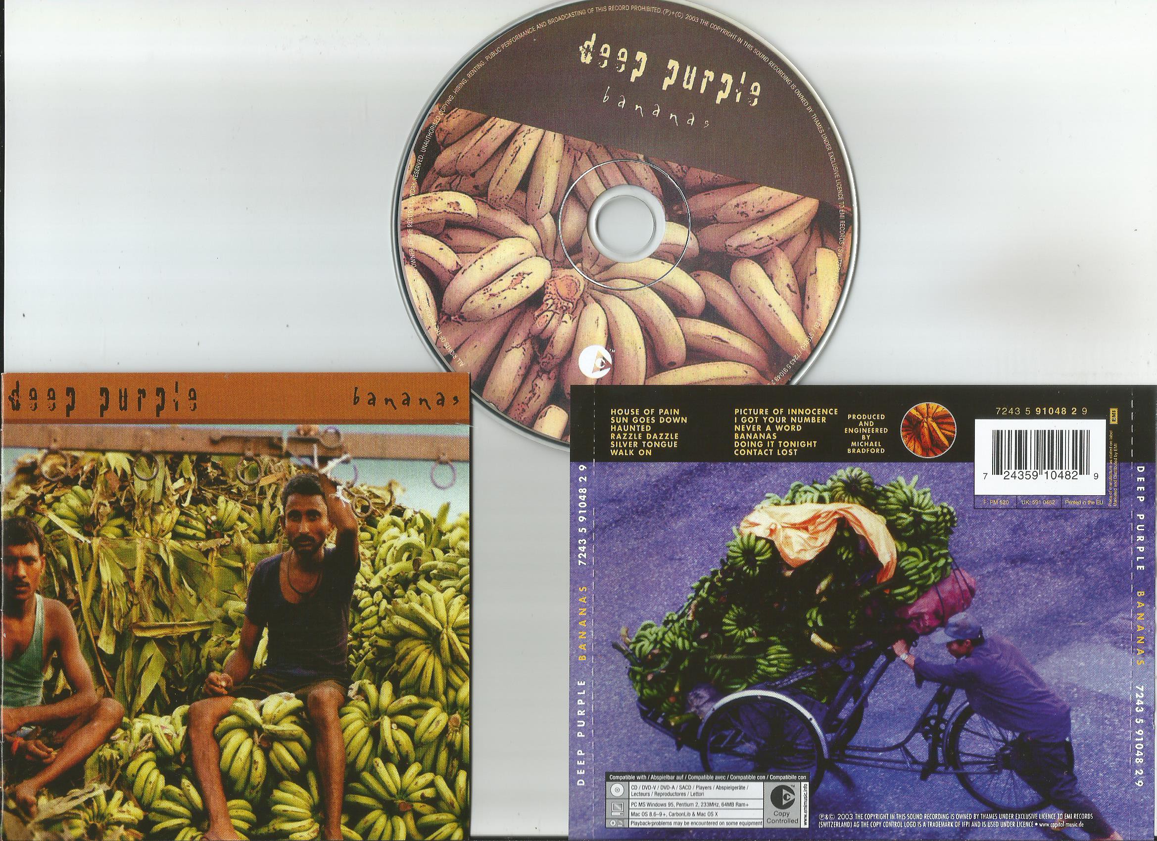 Deep Purple Bananas (Vinyl Records, LP, CD) on CDandLP