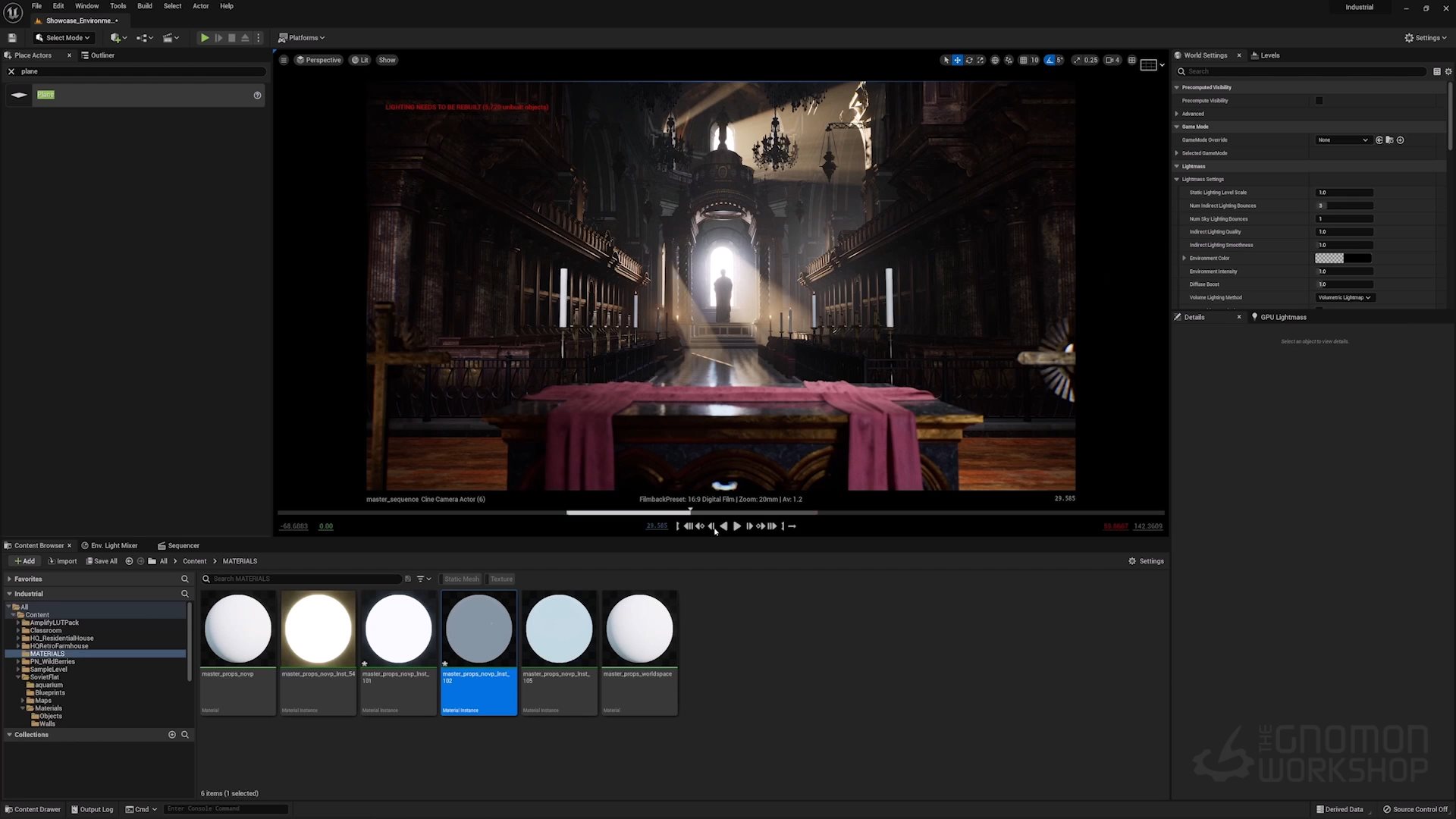 The Gnomon Workshop, Ted Mebratu | Cinematic Lighting in Unreal Engine ...