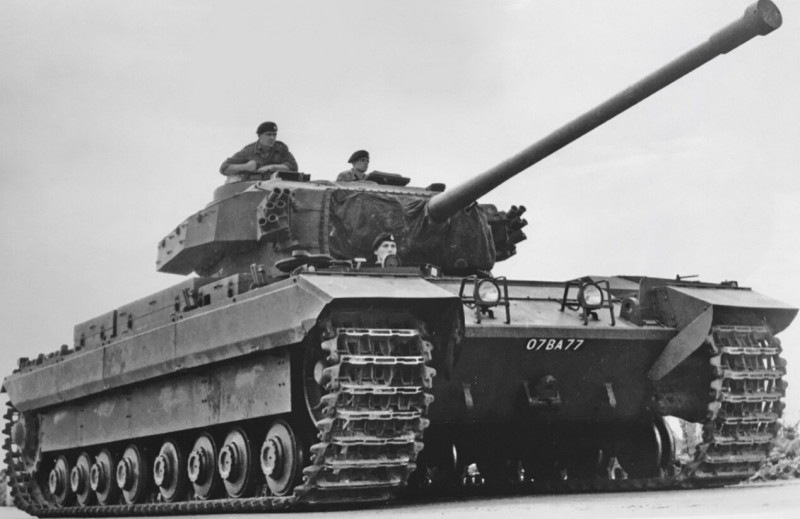 Тяжелый британский танк "Завоеватель" : picturehistory — LiveJournal